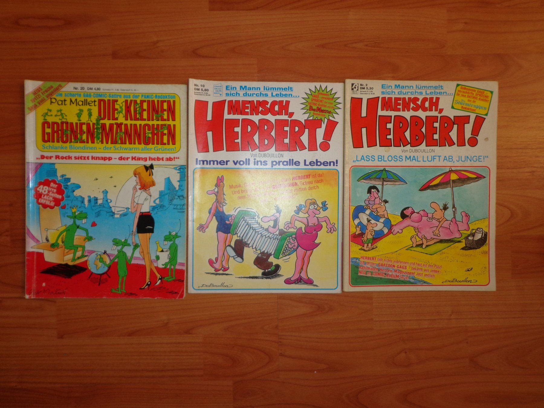 Mensch Herbert, Pat Mallet Hefte Comic (Defekt) in Andeer für CHF 1 ...