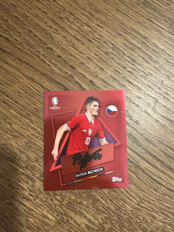 Topps SP CZE, Patrick Schick Signature (Gebraucht) in Zürich für CHF 4 ...