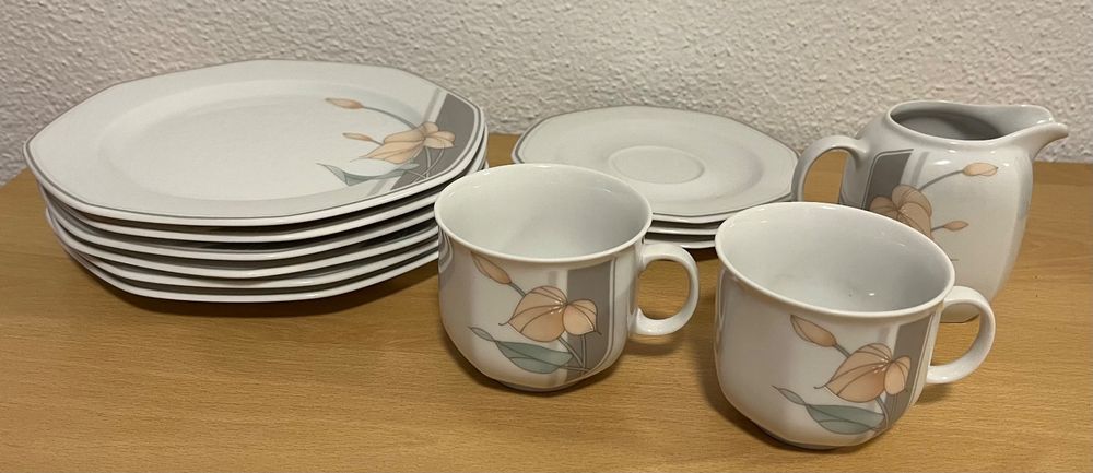 Winterling Röslau Bavaria - Porzellan Geschirr Set 12 Teile | Kaufen ...