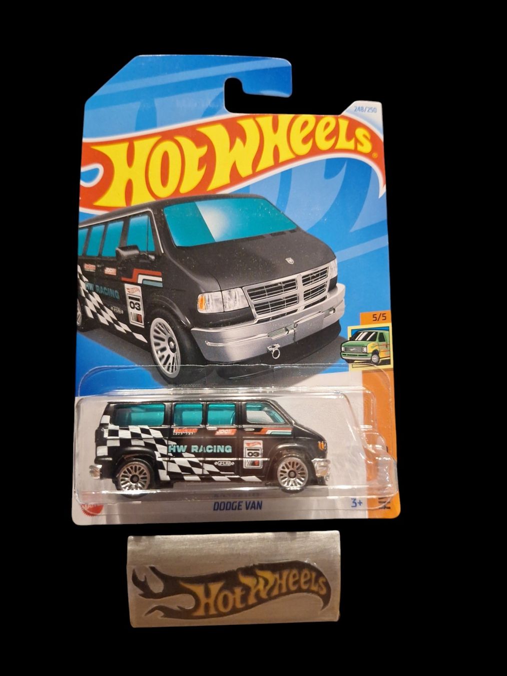 Hot Wheels HW Vans 2024 Dodge Van 5/5 L (Neu und originalverpackt) in ...