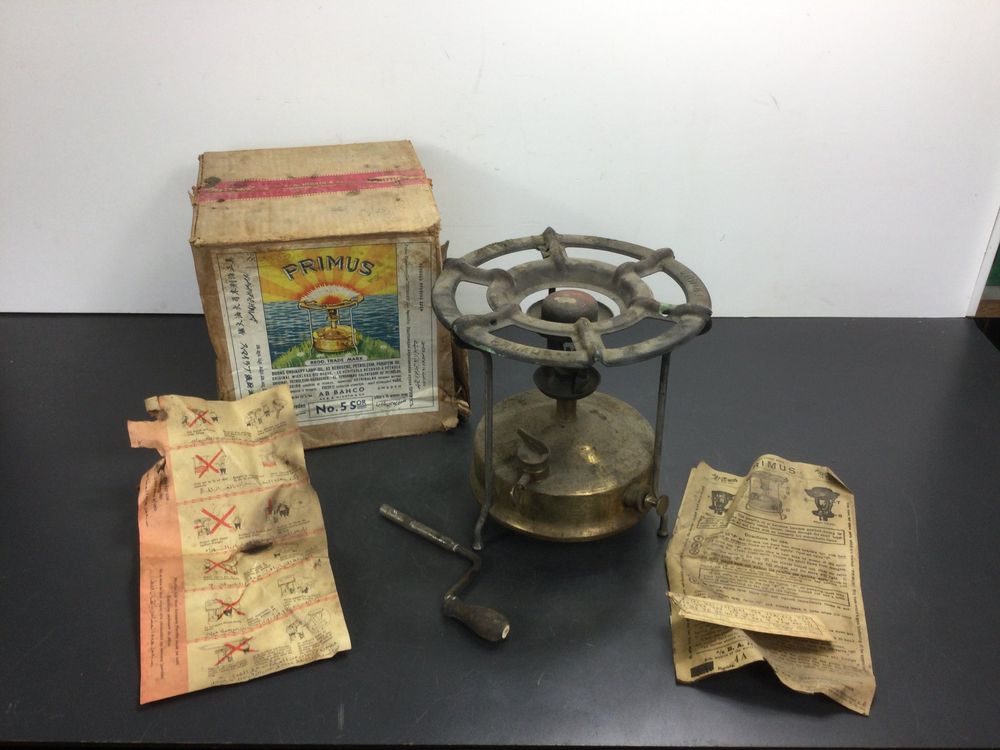 Antiker Primus Benzinkocher No 5 mit Kartonschachtel (Gebraucht) in ...