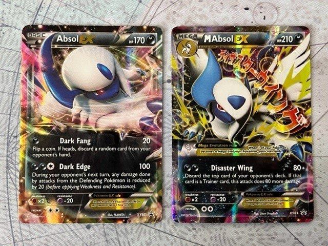 Absol & Mega Absol EX - XY Black Star Promo 62&63 - EN (D'occasion) à ...