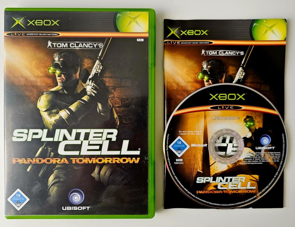 Splinter Cell Pandora Tomorrow (XBOX Classic) (Gebraucht) in Holziken ...