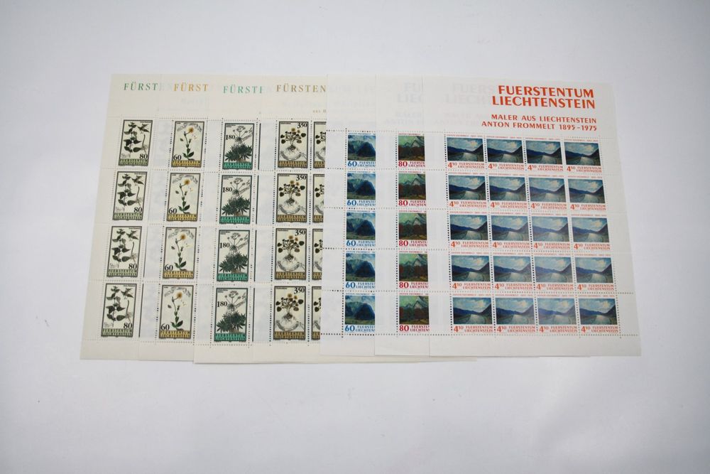 Briefmarken Fürstentum Liechtenstein- 244,00 CHF (23081145) | Kaufen auf Ricardo