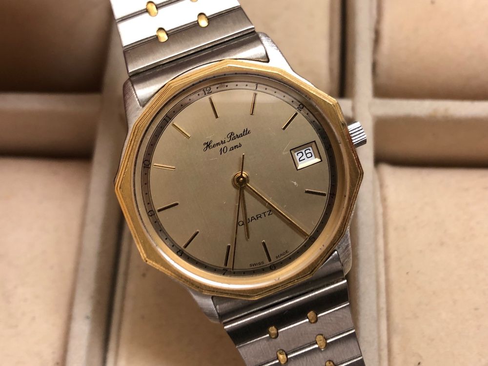 Belle montre Henri Paratte pour homme 33mm fonctionne (Gebraucht) in ...