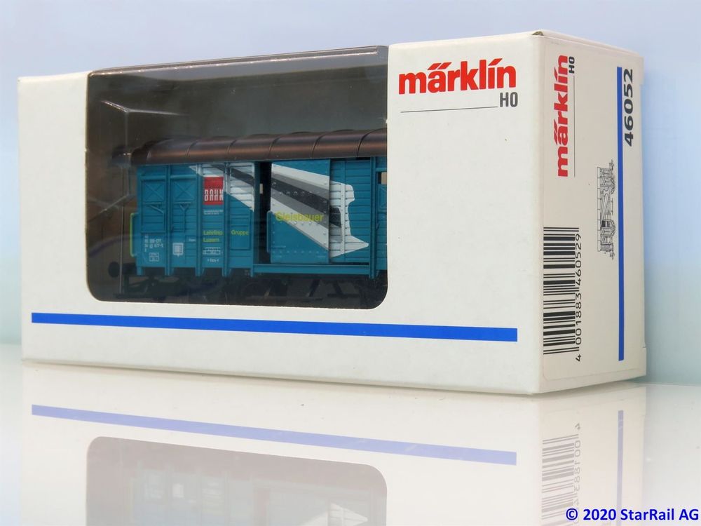 Märklin 46052 Güterwagen Gleisbauer SBB (Neu und originalverpackt) in ...