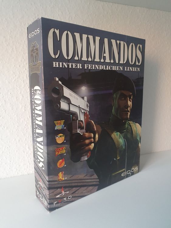 PC Game Commandos 1 1998 Big Box + Bonus Commandos 2 + 3 (Gebraucht) in ...