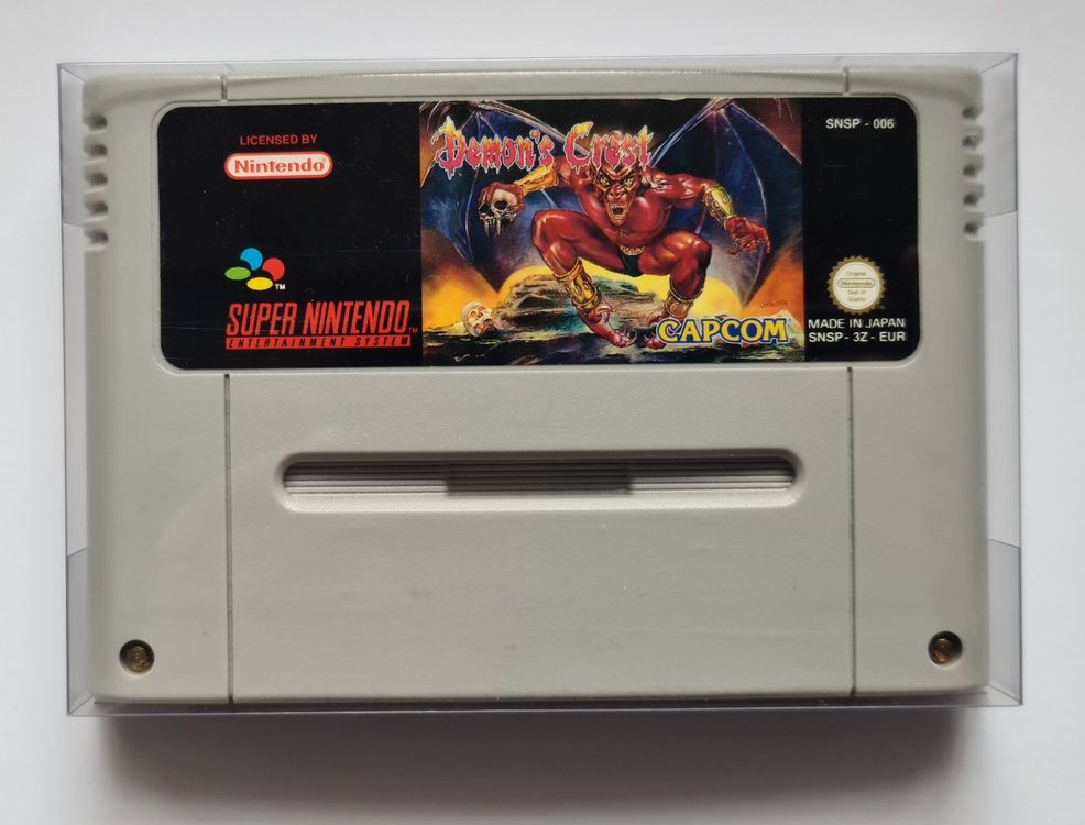 Demon's Crest (Demons Crest) ☠️ SNES PAL EUR 👉 RARITÄT | Kaufen auf Ricardo