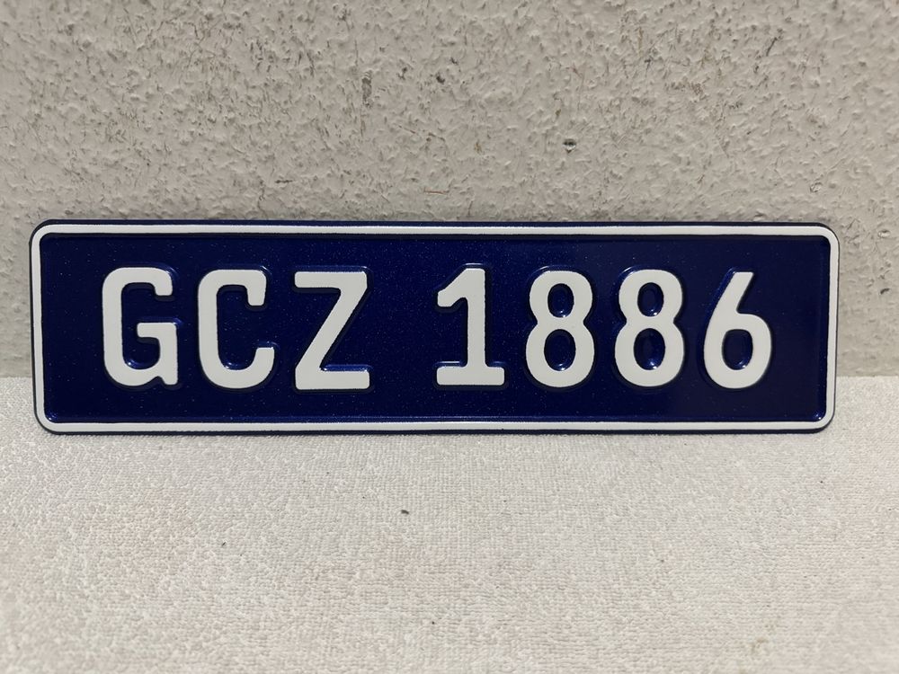 Gcz Nummernschild (Neu (gemäss Beschreibung)) in Lenzburg für CHF 45 ...