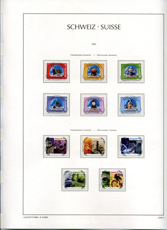 2 TOPSERIEN ET VOLL LUXUS - JAHR 2002 - FREIMARKEN | Kaufen auf Ricardo