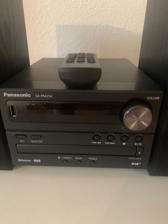 Panasonic Stereoanlage SA-PM254 mit Bluetooth Fernbedienung (Gebraucht) in Volketswil für CHF 70 ...
