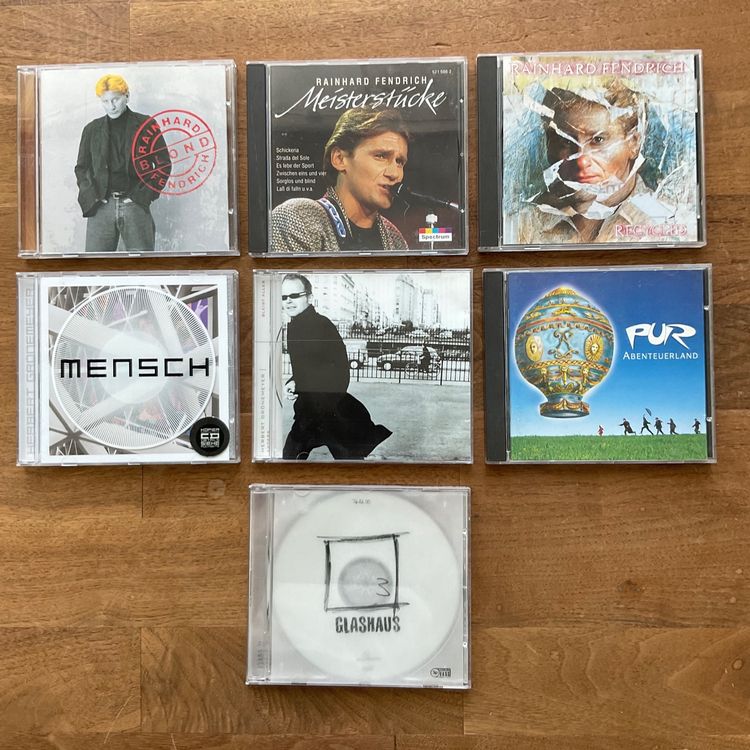 Musik-CD-Paket, Deutsche Musik (Gebraucht) in Wattwil für CHF 18 – mit Lieferung auf Ricardo kaufen