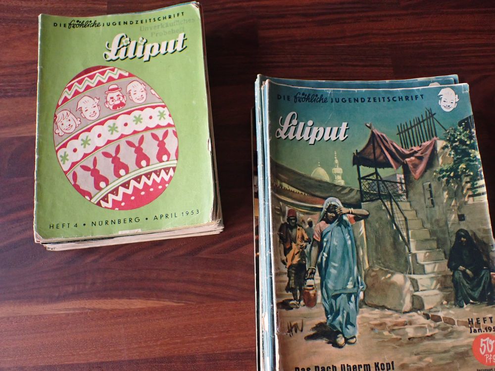 74 Hefte LILIPUT die fröhliche Jugendzeitschrift 1953 - 1960 (Gebraucht ...