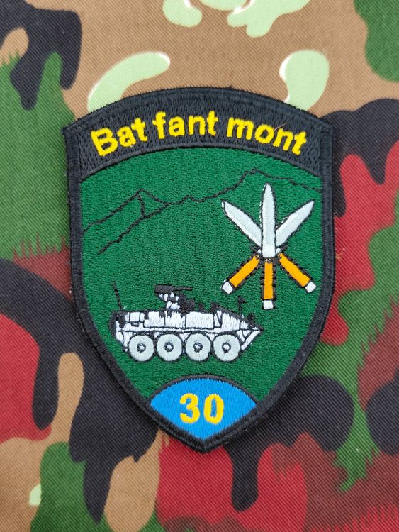 Verbandsabzeichen Geb Inf Bat 30 Kp 4 (Gebraucht) in Bauma für CHF 5 ...