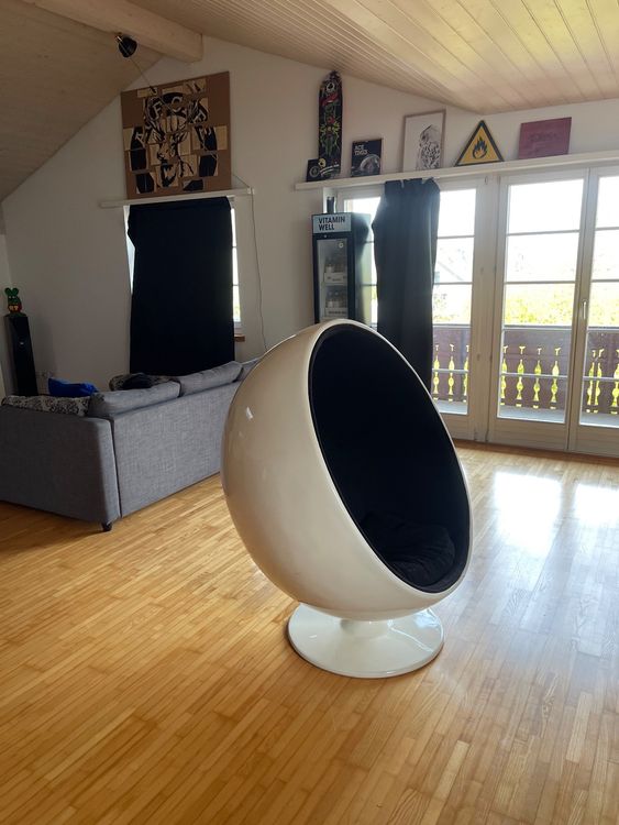 Ball chair Replica Eero Aarnio Weiss Lieferung Gratis (Gebraucht) in Thun für CHF 850 – nur ...