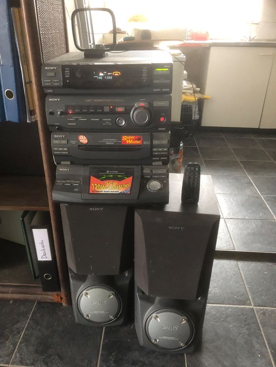 Sony LBT-XB60 Kompaktanlage mit Super Woofer Lautsprecher (Gebraucht ...