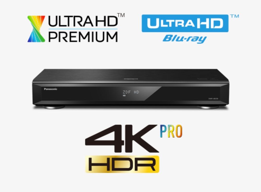 Panasonic Ultra HD Blue-Ray Recorder DMR-UBC70EGK (Neu und ...