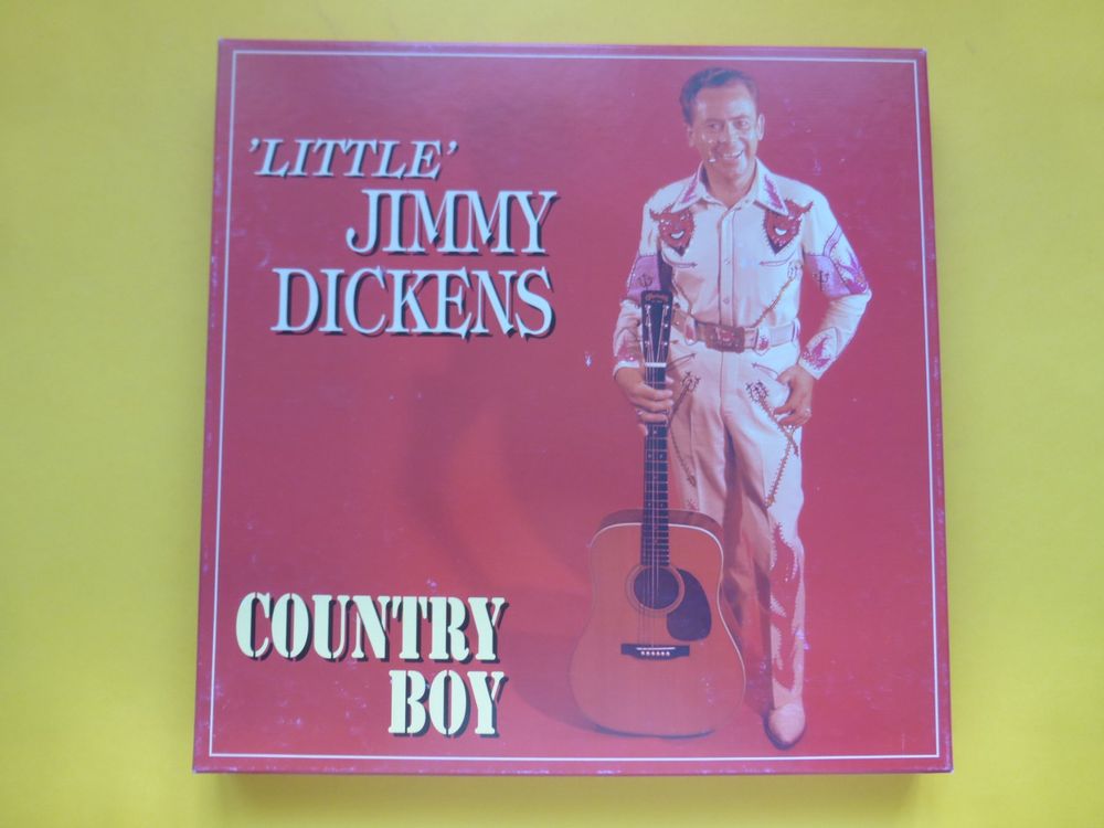 LITLLE JIMMY DICKENS *4-CD-BOX* COUTRY BOY | Kaufen auf Ricardo