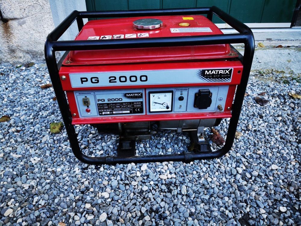 Matrix PG 2000 Stromgenerator (Neu (gemäss Beschreibung)) in grossaffoltern für CHF 250 – nur ...
