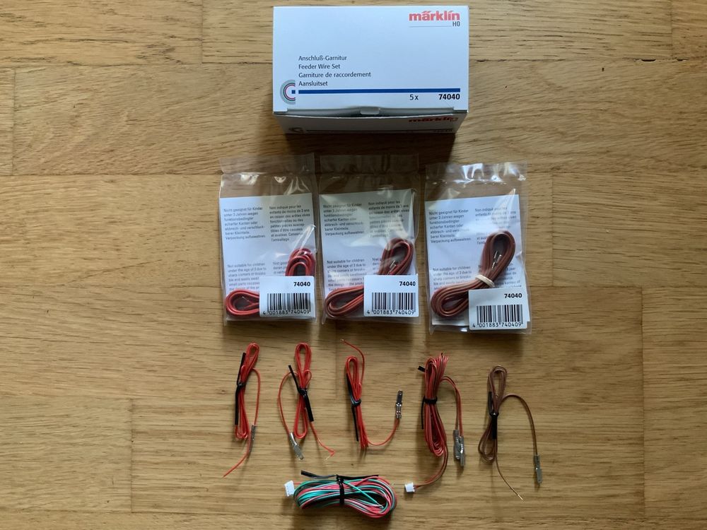 Märklin 74040 C-Gleis Anschluss Garnitur (Neu und originalverpackt) in ...
