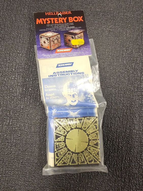 HELLRAISER Puzzle Box Kit Mystery Box Screamin' 1991 (Neu und ...