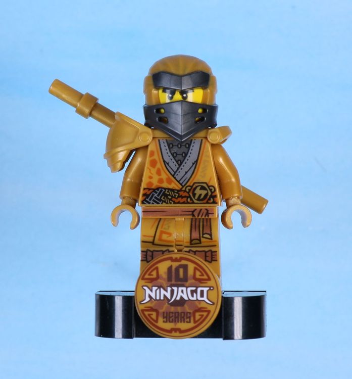 LEGO Minifigur Ninjago Cole - 10th Anniversary Golden Ninja (Gebraucht ...