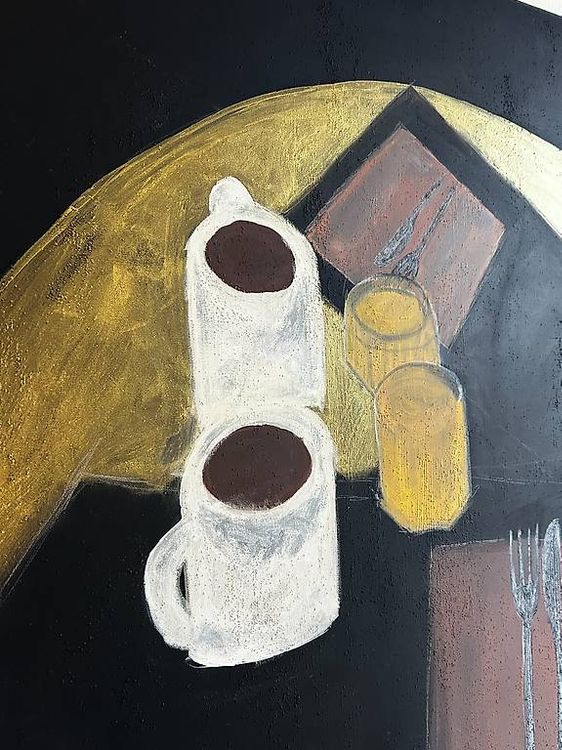 dipinto acrilico originale 80 x 100 cm (Nuovo (secondo la descrizione ...