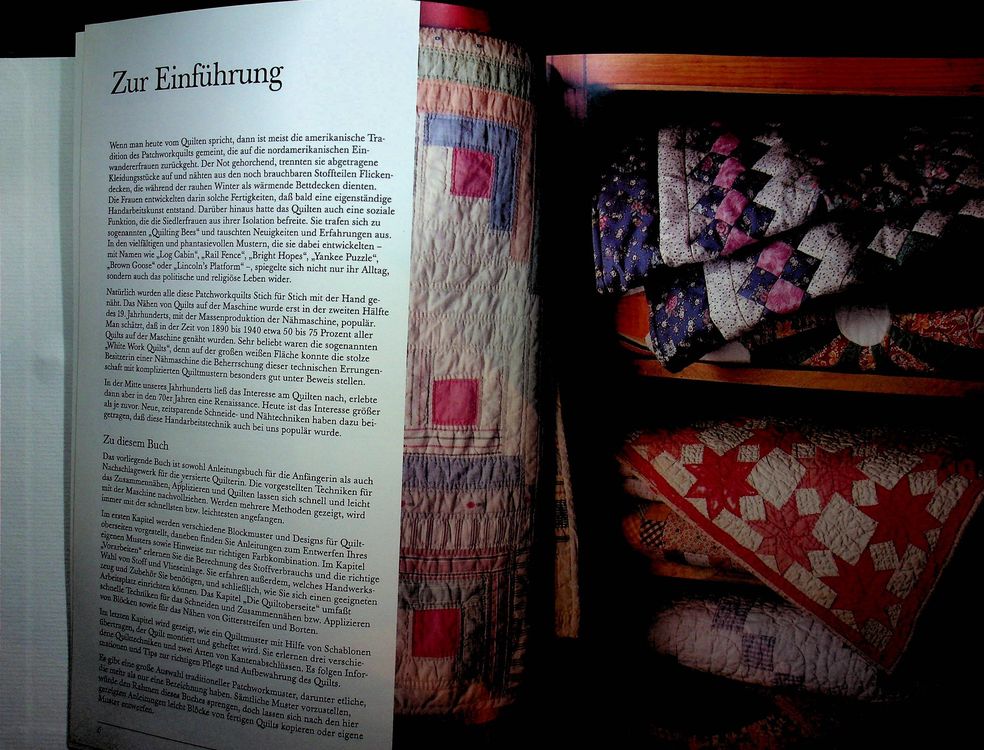 Patchwork und Quilten mit der Nähmaschine | Kaufen auf Ricardo