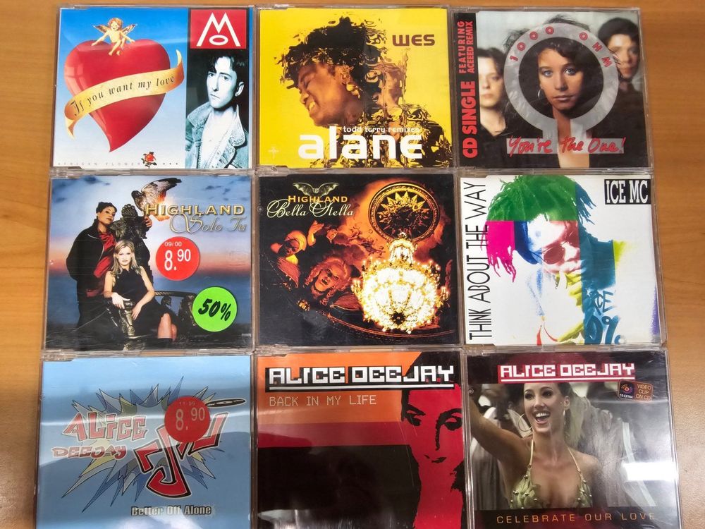 20 Single CD Sammlung - DANCE (7/7), u.a. Alice Deejay... (Gebraucht ...