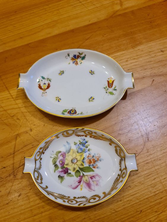 2 Herend Porzellan Aschenbecher (Gebraucht) in henau für CHF 19 – mit Lieferung auf Ricardo kaufen