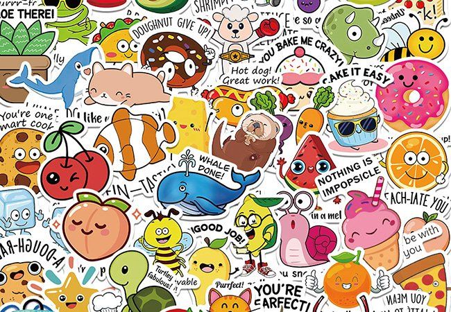 50 Stk. Sticker/Aufkleber - lustige Aufkleber | Kaufen auf Ricardo