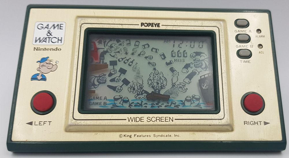 Nintendo Game & Watch Popeye 1981 - B/TBE | Kaufen auf Ricardo