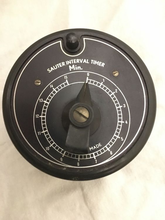 Vintage, Sauter Intervall Timer Typ MKE , Schaltuhr (Gebraucht) in ...