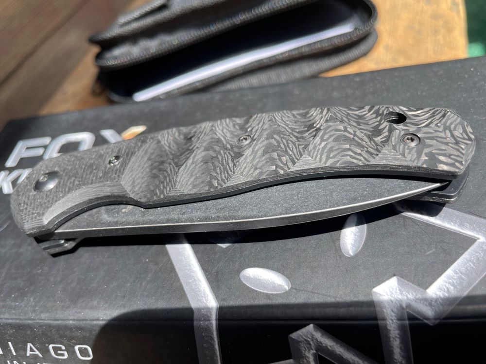 FOX Ziggy Jens Anso Premium EDC Folder Taschenmesser (Neu (gemäss Beschreibung)) in St. Niklaus ...