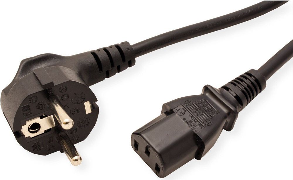 Stromkabel / Netzkabel / Kaltgerätekabel / Schuko zu C13 (Neu (gemäss ...