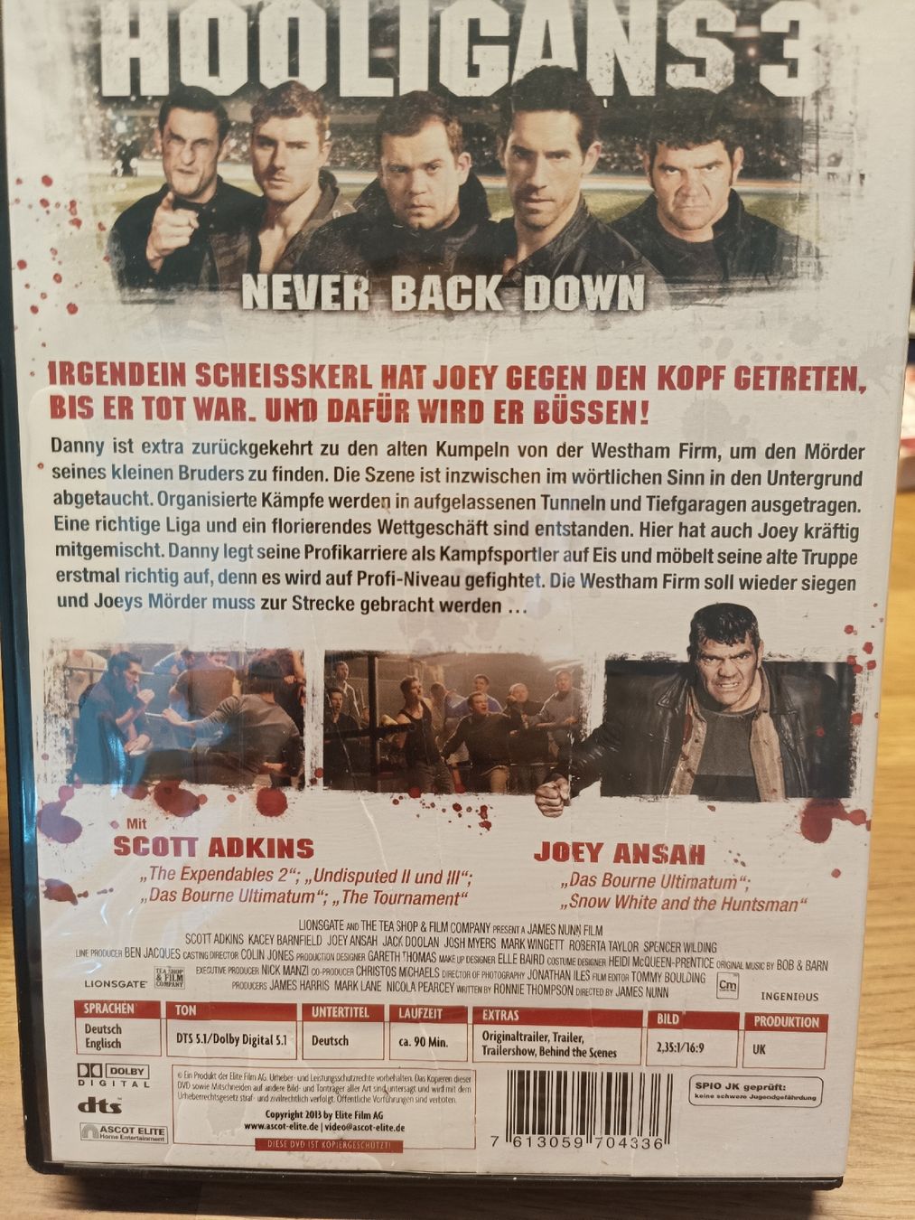 DVD "Hooligans 3" (Gebraucht) in Wünnewil für CHF 5 – mit Lieferung auf ...