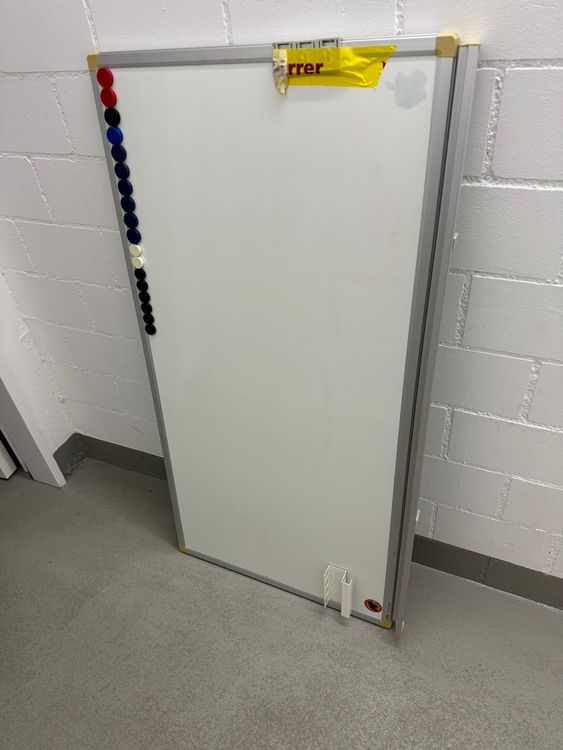 Grosses Whiteboard, magnetisch, für Büro oder Schule (Gebraucht) in Embrach für CHF 30 – nur ...