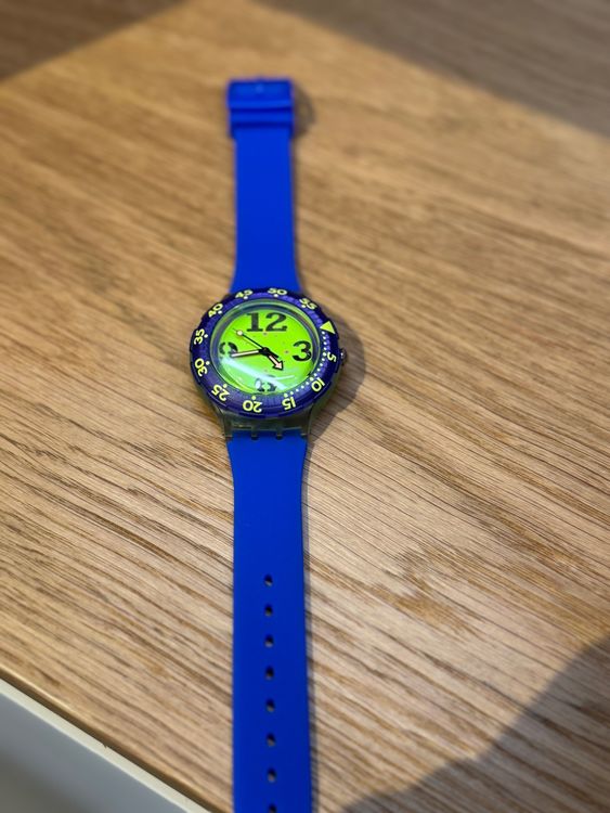 Swatch Watch Scuba Refurbished Blue | Kaufen auf Ricardo