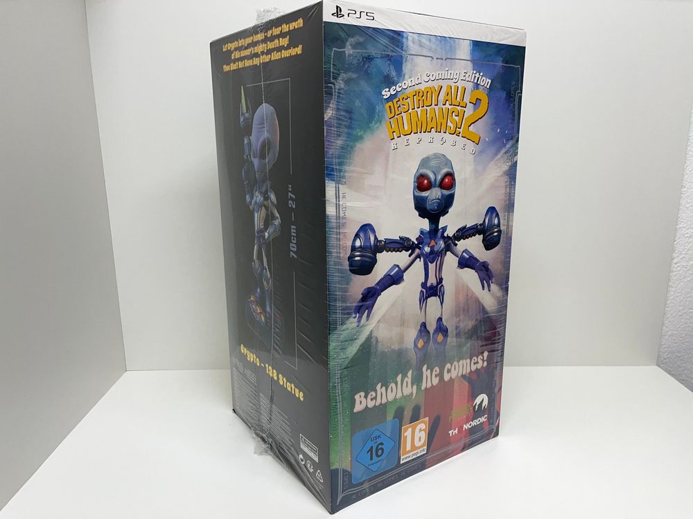 PS5 Destroy All Humans 2 - 2nd Coming Ed. NEU, Wert 400.- (Neu und ...