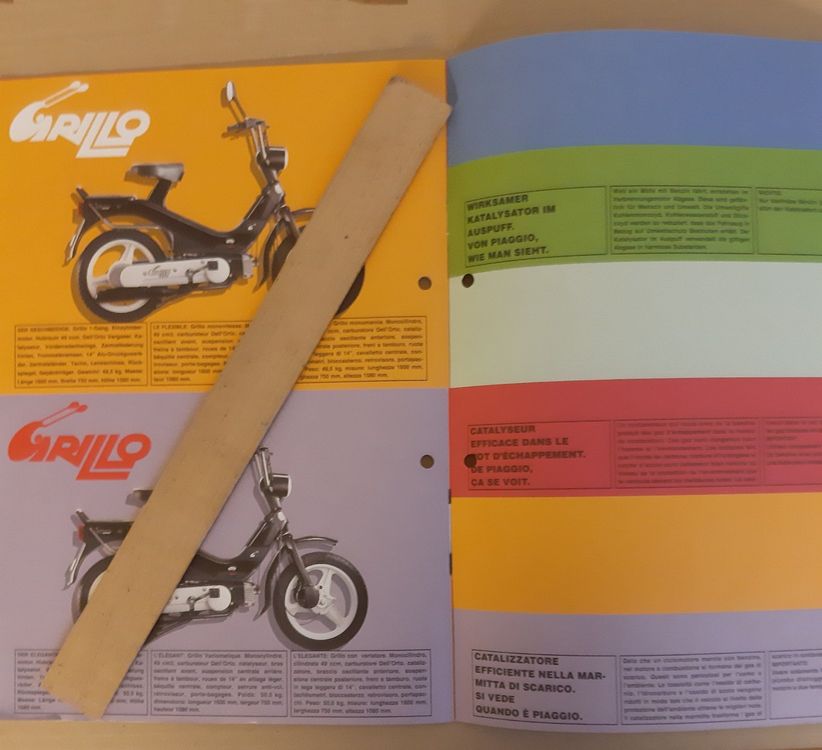 Prospekt Mofa Piaggio Ciao Grillo Si | Kaufen auf Ricardo