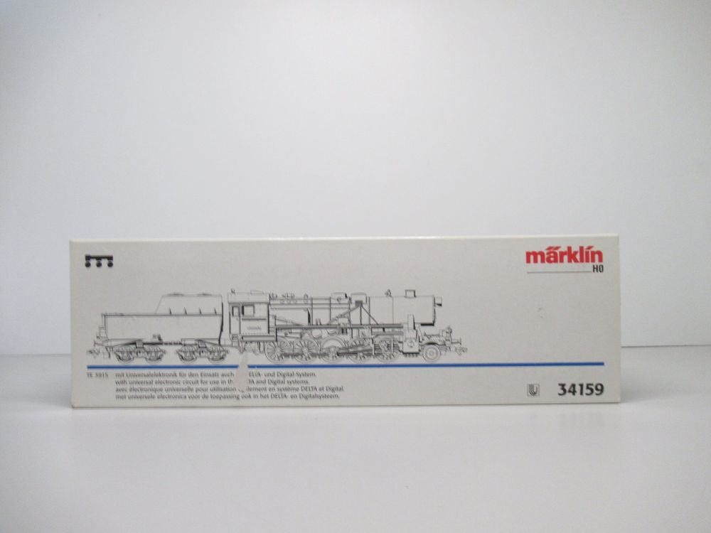 Märklin 34159 Dampflok TE3915 AC WS Digital H0 (Gebraucht) in Basel für ...