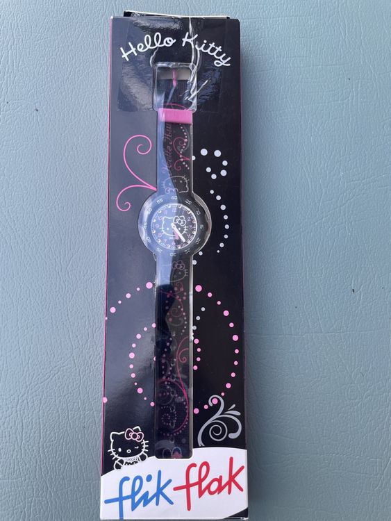 Flik Flak Kinderuhr Hello Kitty von Swatch | Acheter sur Ricardo