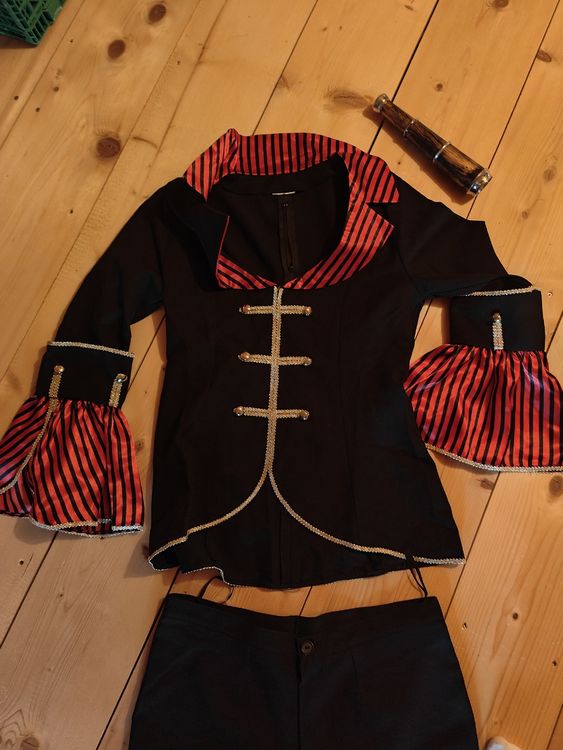 Damen Piratenkostum Mit Hose