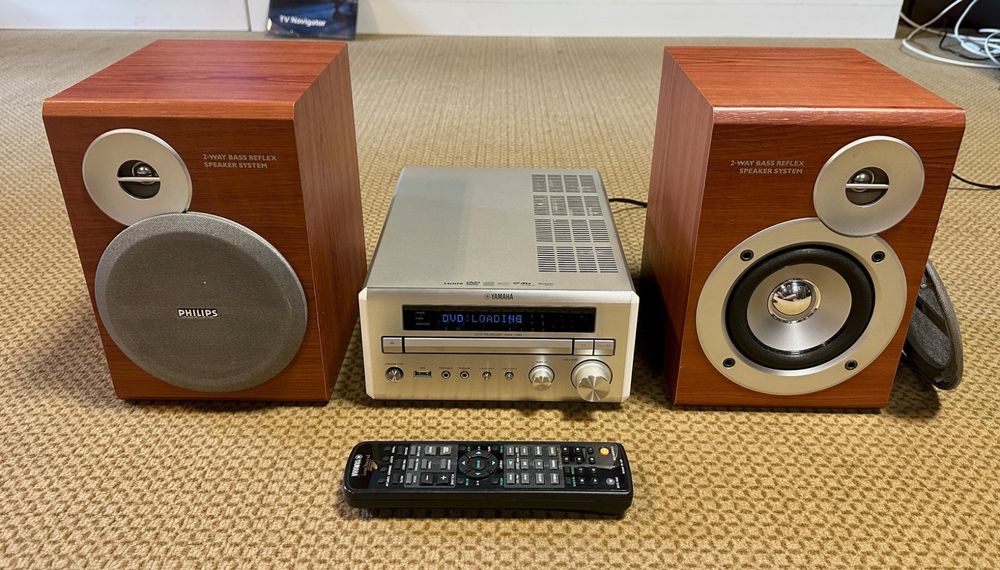 Yamaha PianoCraft-Anlage DRX-730 mit cd/DVD-Player & Boxen. (Gebraucht ...