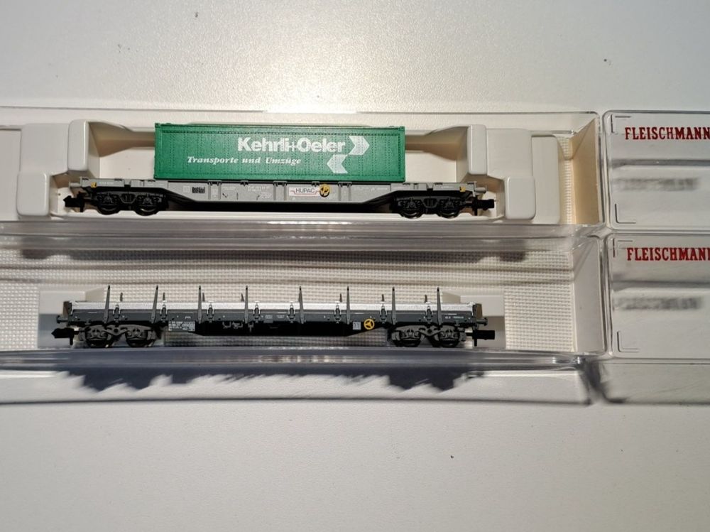 SBB Trag- und Rungenwagen Fleischmann - Spur N (Neu und originalverpackt) in Melide für CHF 30 ...