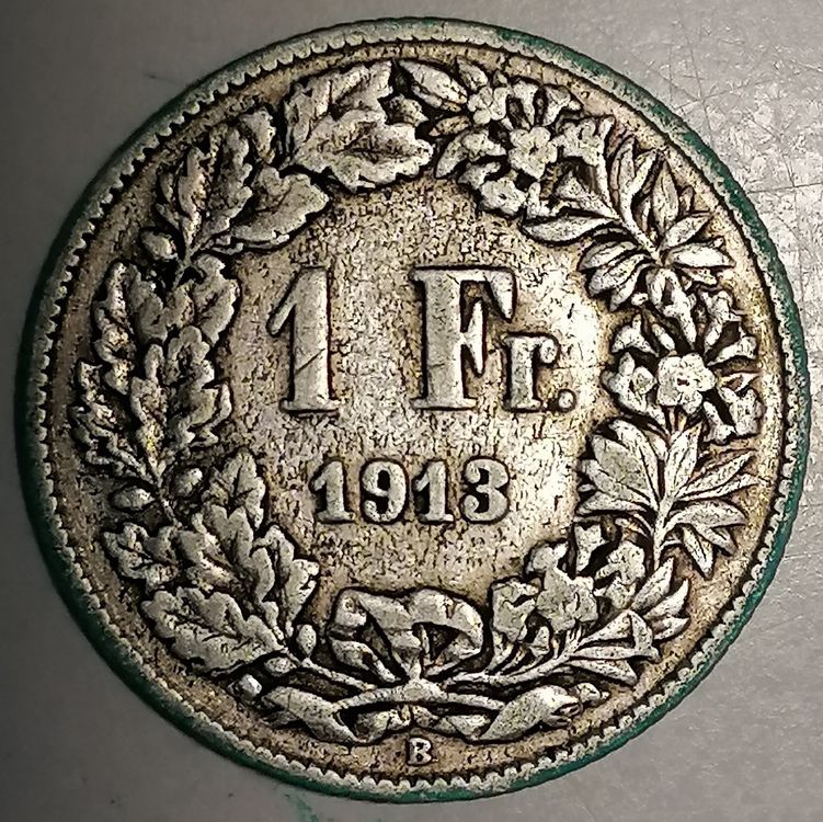 1 Franken Schweiz 1913 (Gebraucht) in Stalden (Sarnen) für CHF 10 – mit Lieferung auf Ricardo kaufen