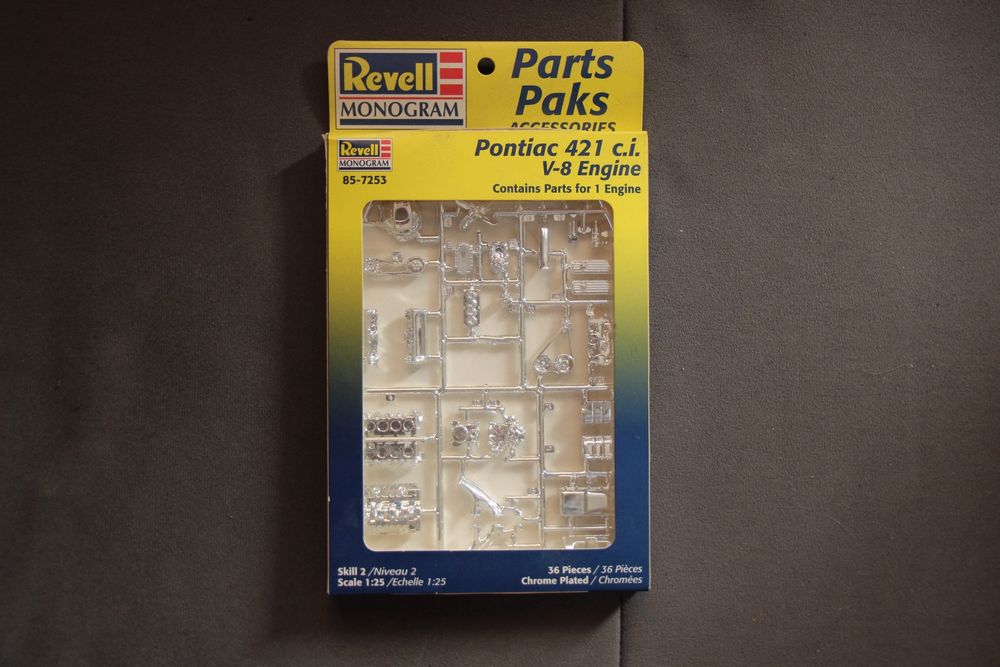 Pontiac 421 c.i. V8 Engine Revell Monogram 1/25 (Neu und ...