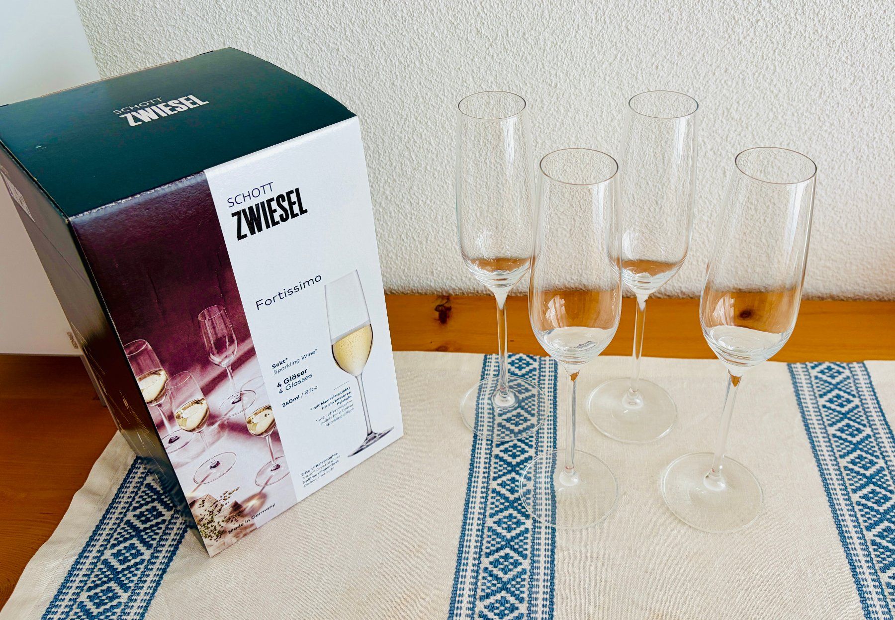 Sektglas Fortissimo Schott Zwiesel (Neu und originalverpackt) in Wald ...