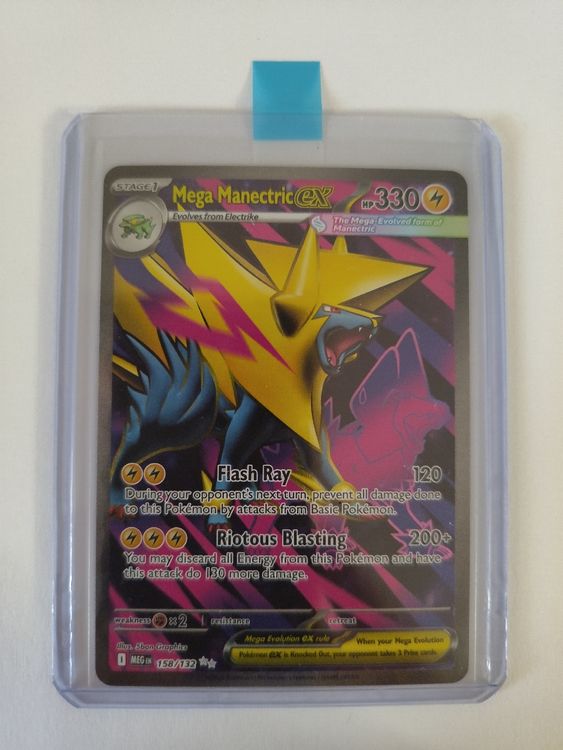 Mega Manectric 158/132 NM Mega Evolution IR ⚡ (Neu (gemäss Beschreibung ...