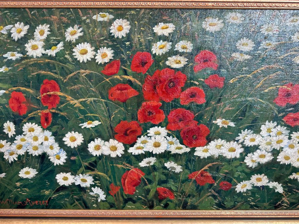 William Victor AUBERT (1856-1942) Tableau peinture sur toile (Gebraucht ...